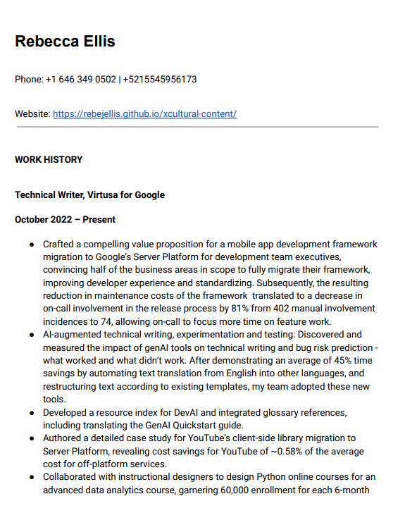 Resume | xcultural-content